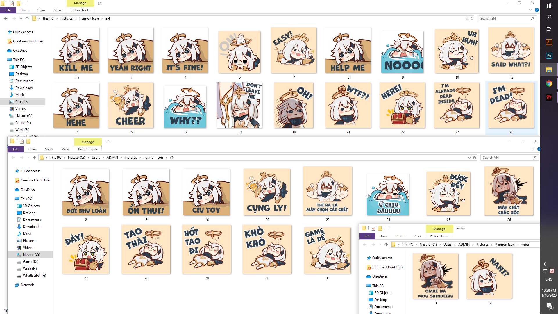 [SHARE PAIMON EMOJI EDITED] Genshin Impact | HoYoLAB