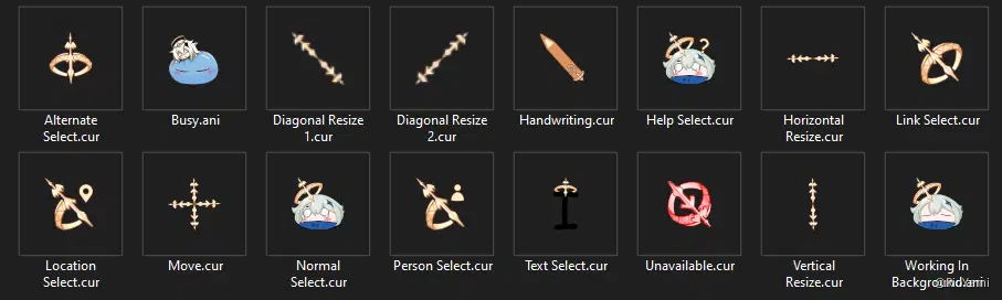 deviantart cursors