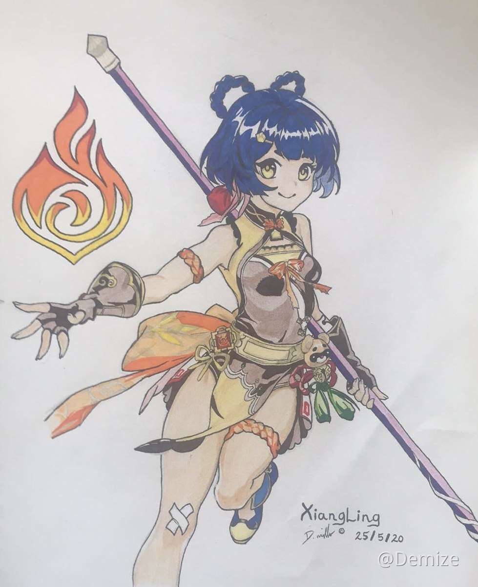 The Spicy Chef (Xiangling) Genshin Impact | HoYoLAB