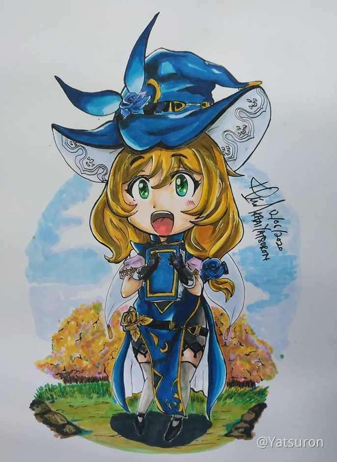 Chibi Ara Ara Lisa ! Genshin Impact | HoYoLAB