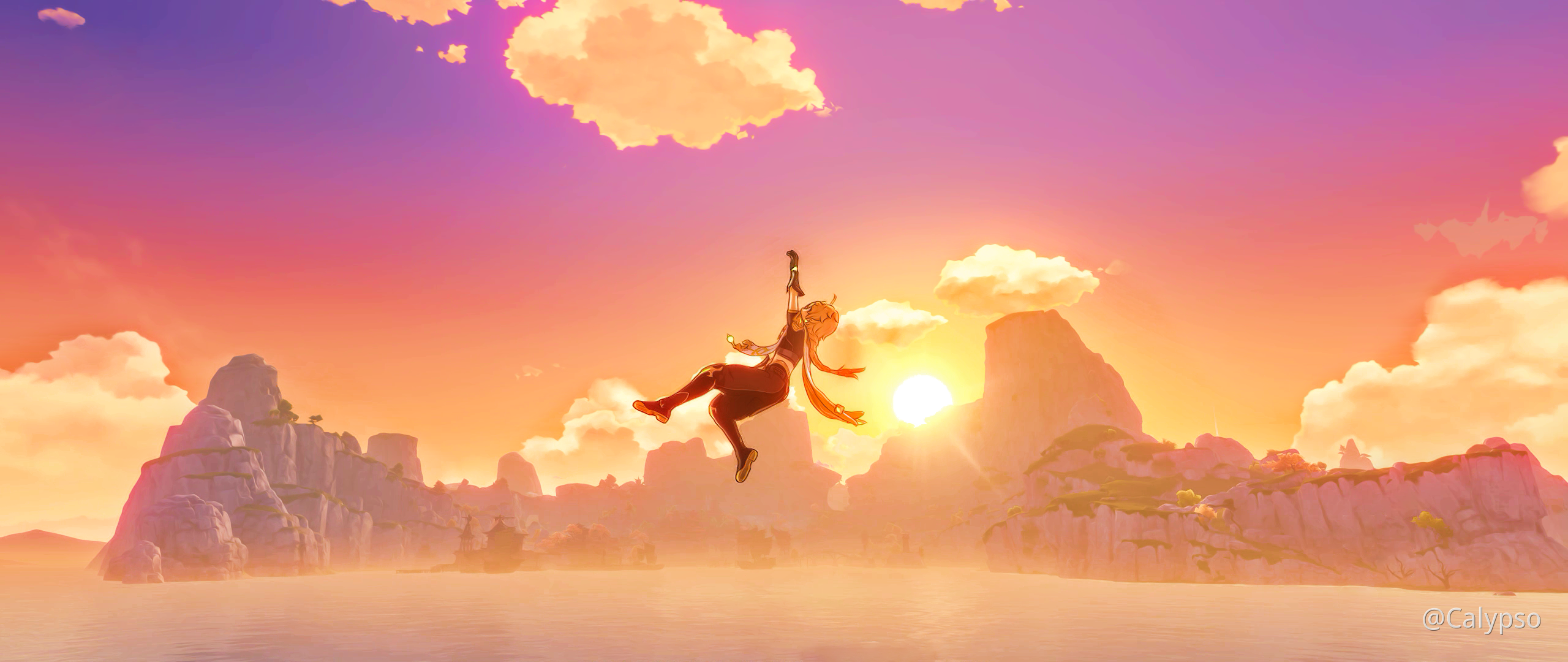 Falling Genshin Impact | HoYoLAB