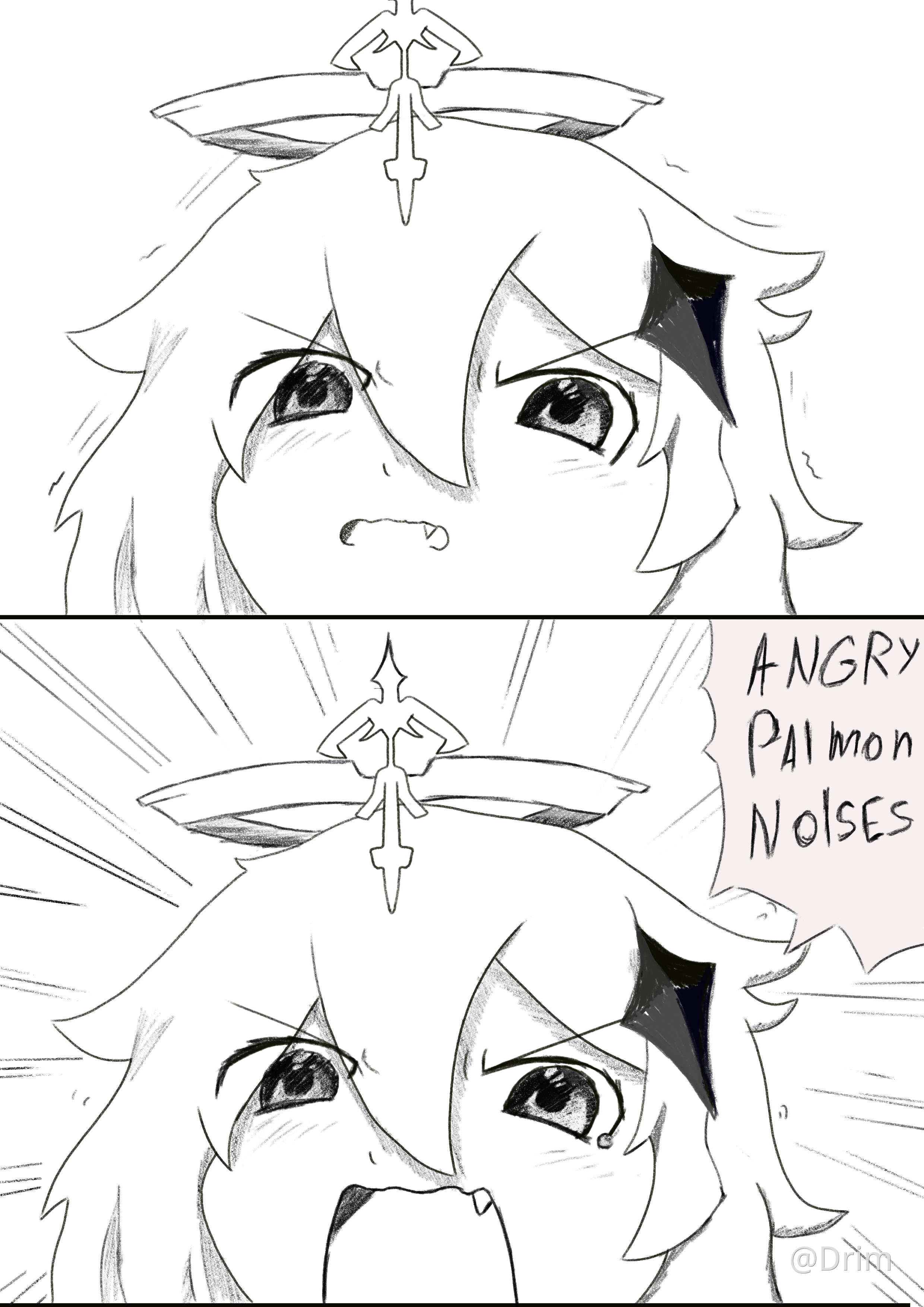 When someone tries to eat Paimon again. Genshin Impact | HoYoLAB