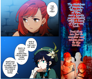 I think I have a good hunch about who the fire Archon may be... Genshin ...