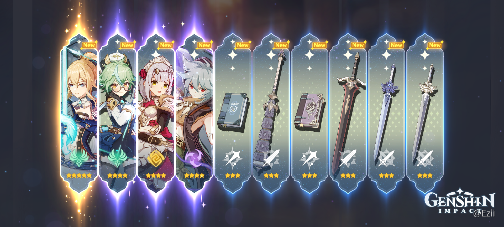 First roll Genshin Impact | HoYoLAB