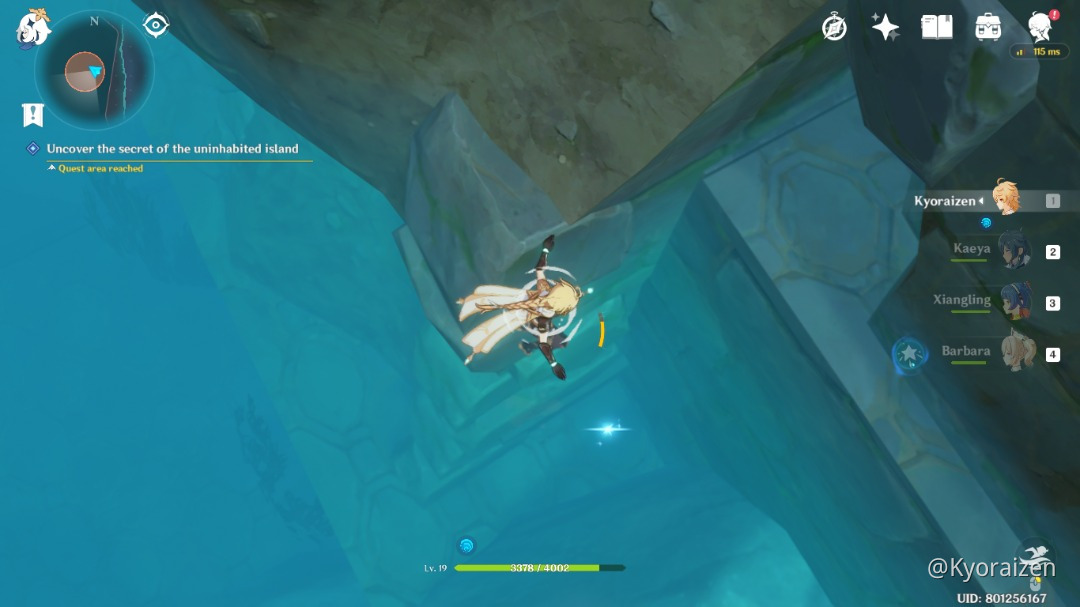 Rewards from Luxurious Box fall into the sea Genshin Impact | HoYoLAB