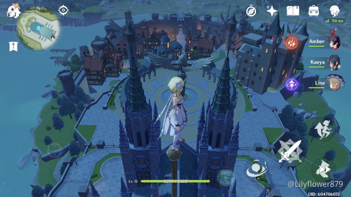 Highest point in town! Genshin Impact | HoYoLAB