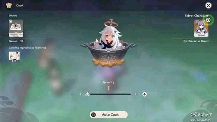 What are the ingredients for making food from Paimon? Genshin Impact ...