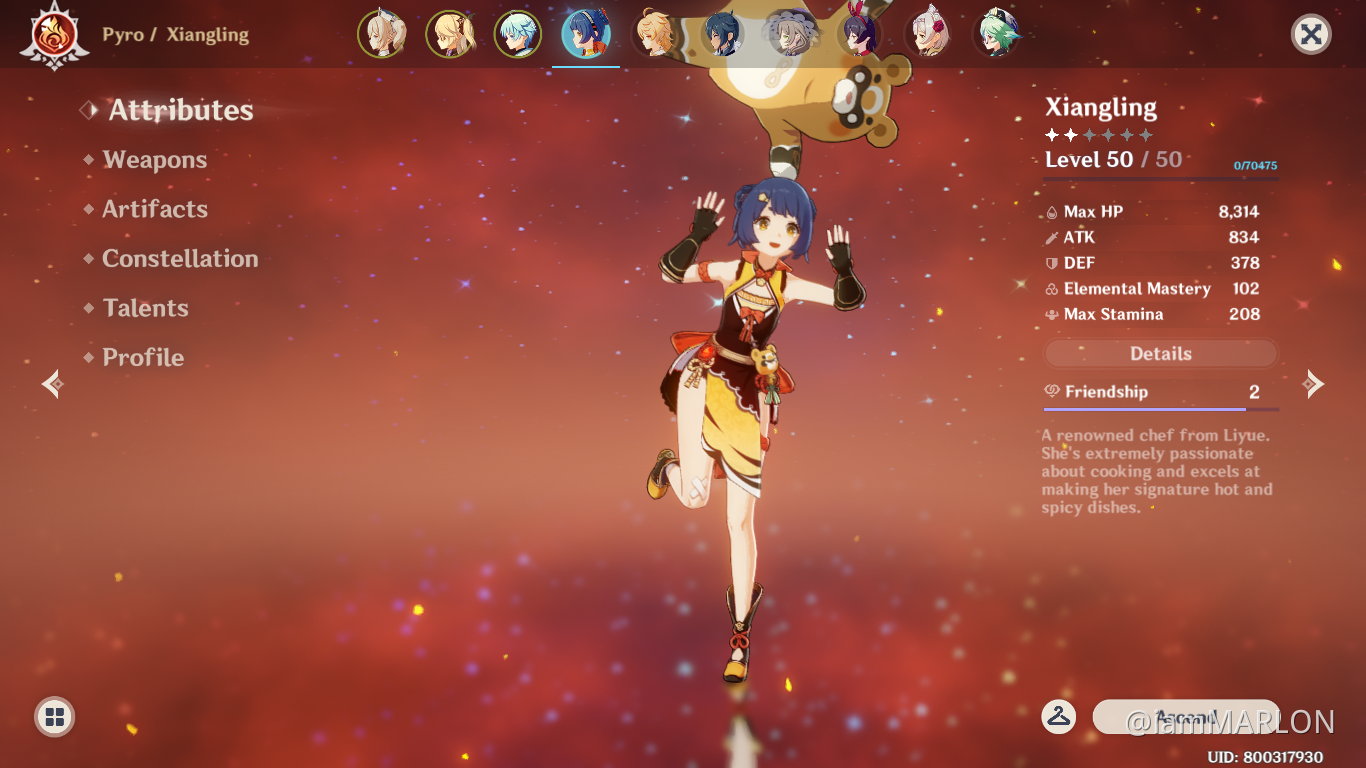 XIANGLING CURRENT BUILD | DPS & SUPPORT Genshin Impact | HoYoLAB