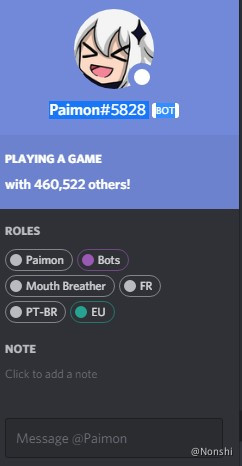 Is there a way to add Paimon #5828 (Bot) Genshin Impact | HoYoLAB