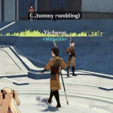 So... Yicheng... would you like to explain?? Genshin Impact | HoYoLAB