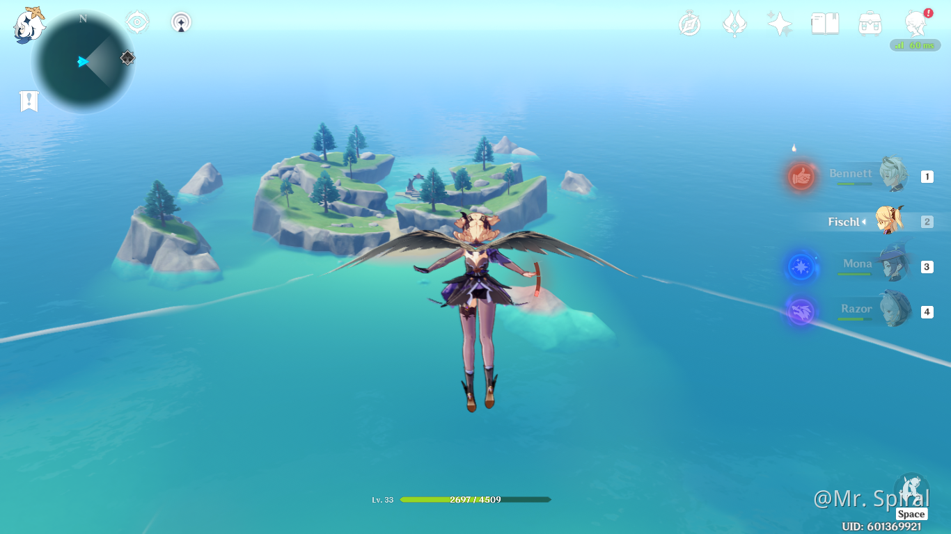 Did Fischl make it to Musk Reef gliding? Genshin Impact | HoYoLAB