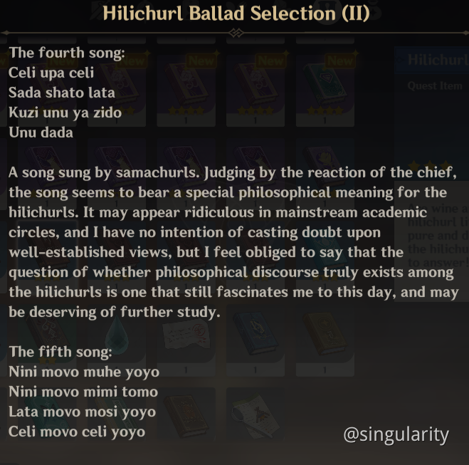 Did the developer make the entire Hilichurl languages? Genshin Impact ...