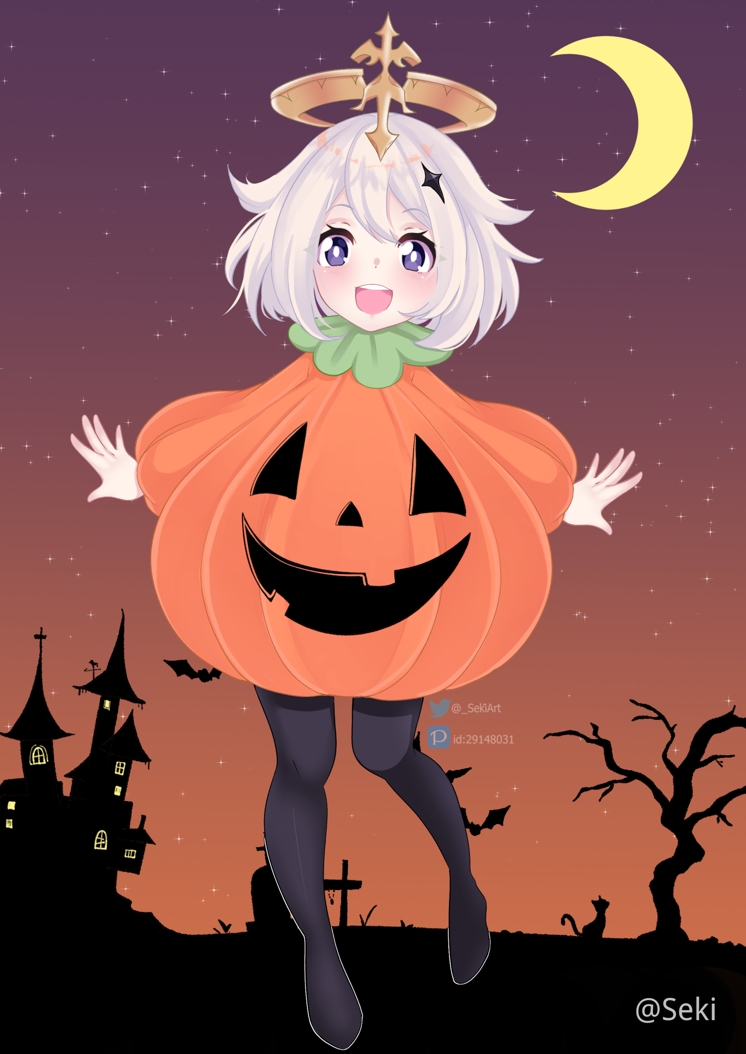 Pumpkin Paimon Genshin Impact | HoYoLAB