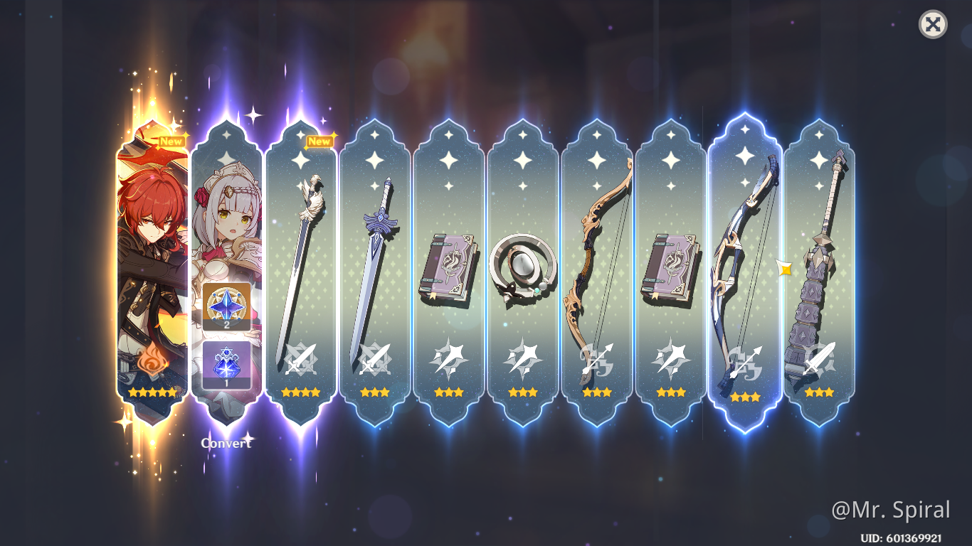 Finally pulled Diluc, here's a story: Genshin Impact | HoYoLAB