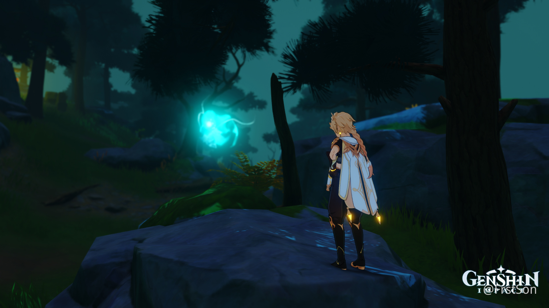 Blue Spirit Shot Genshin Impact | HoYoLAB