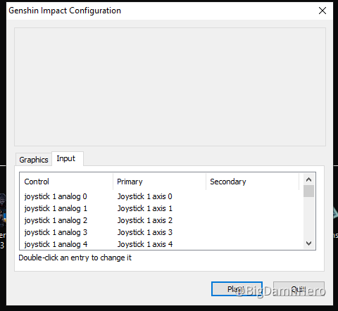 Controller Configuration Genshin Impact | HoYoLAB