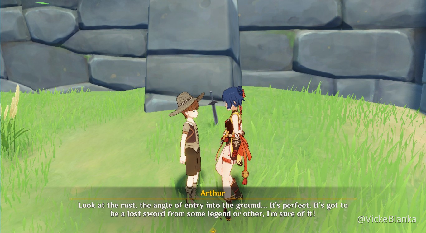 Nice King Arthur's reference Mihoyo Genshin Impact | HoYoLAB