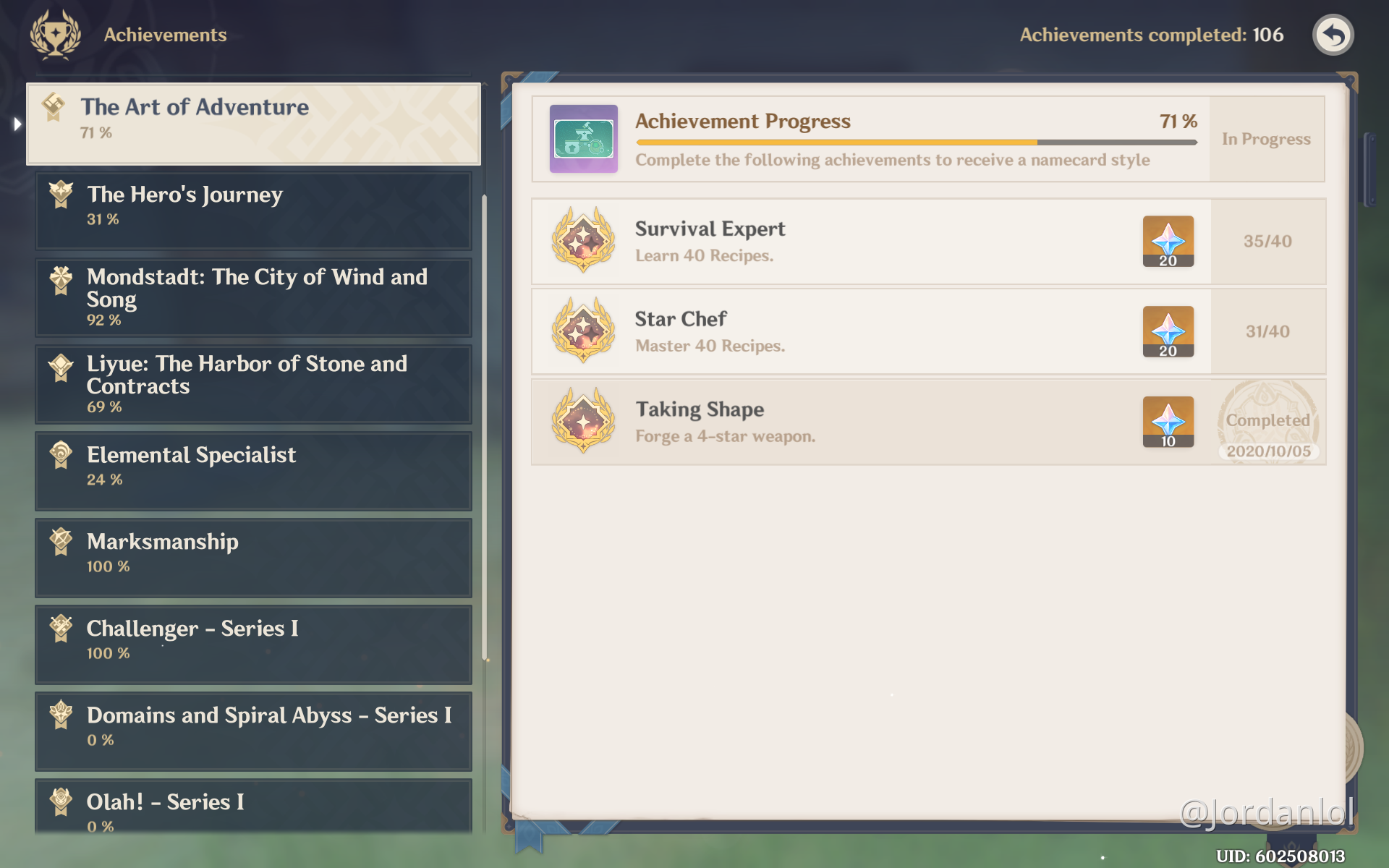 [Tips/Tricks] Cooking Achievements/Hidden Achievements (Both Good and ...