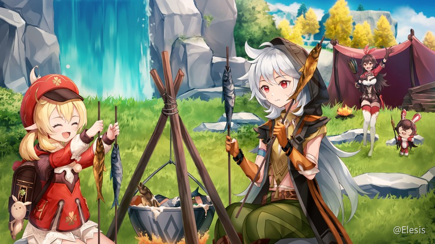 Klee and Razor Genshin Impact | HoYoLAB