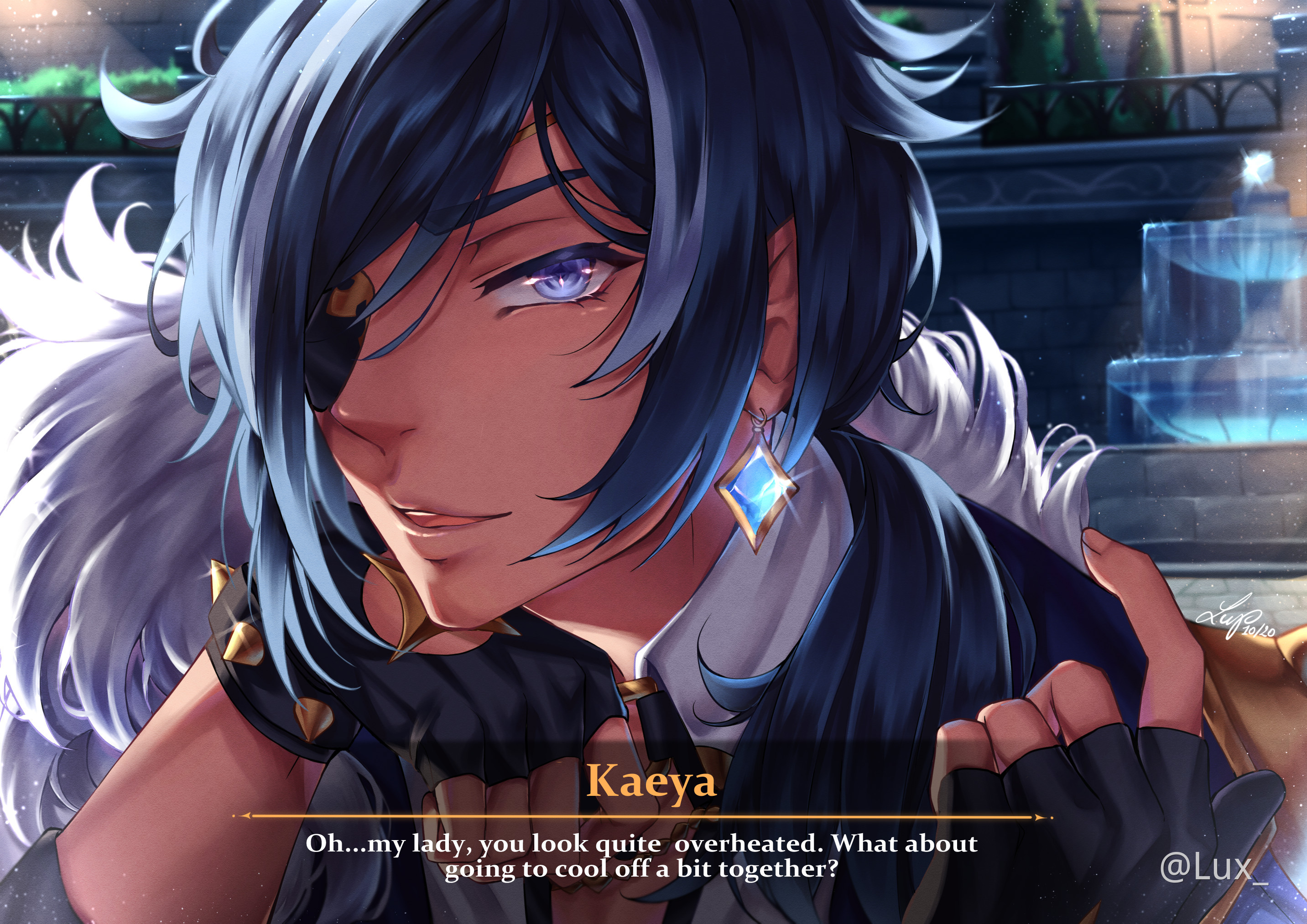 Let's freeze together >///