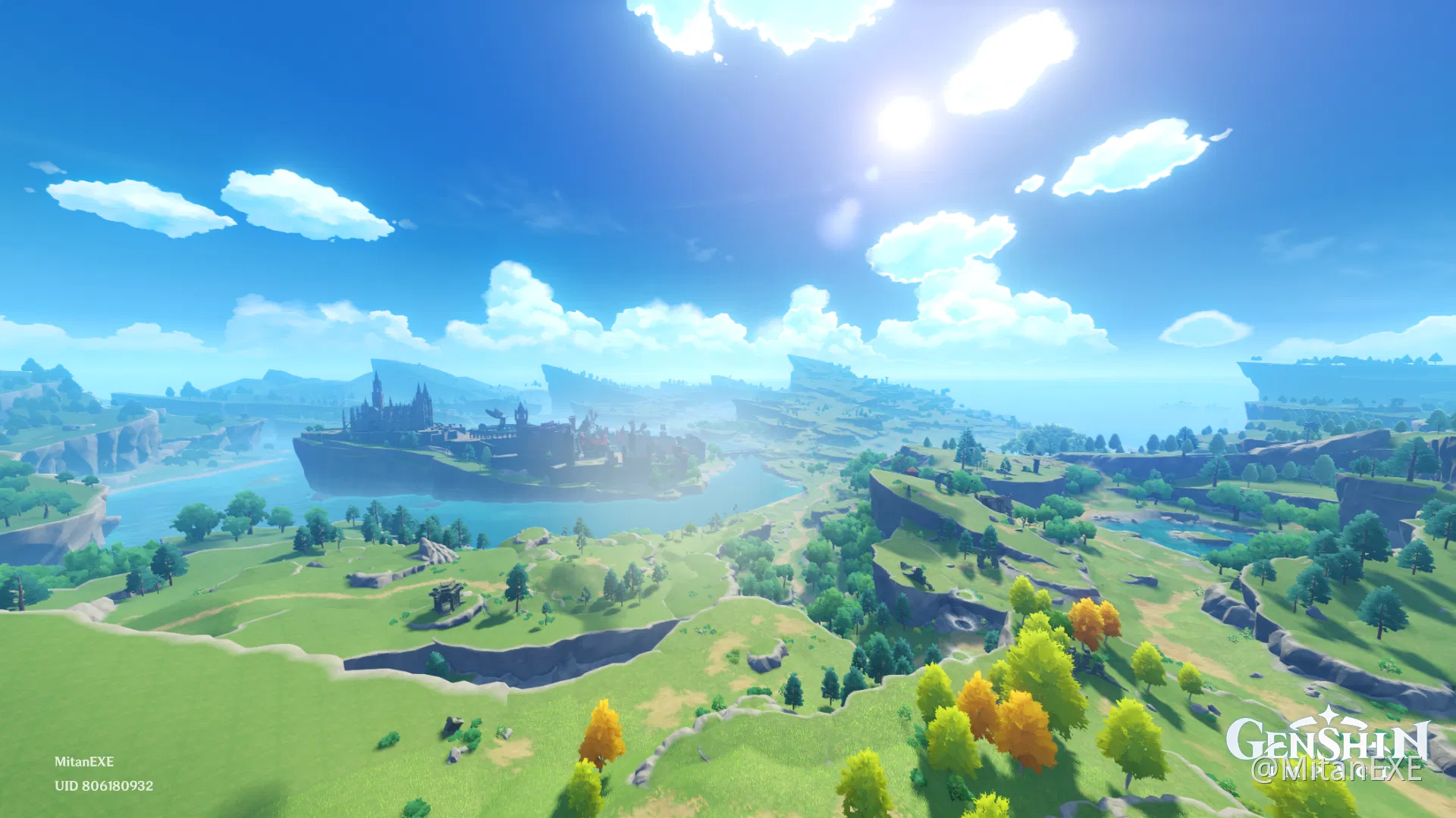 Beautiful View Above Mondstadt Genshin Impact | HoYoLAB