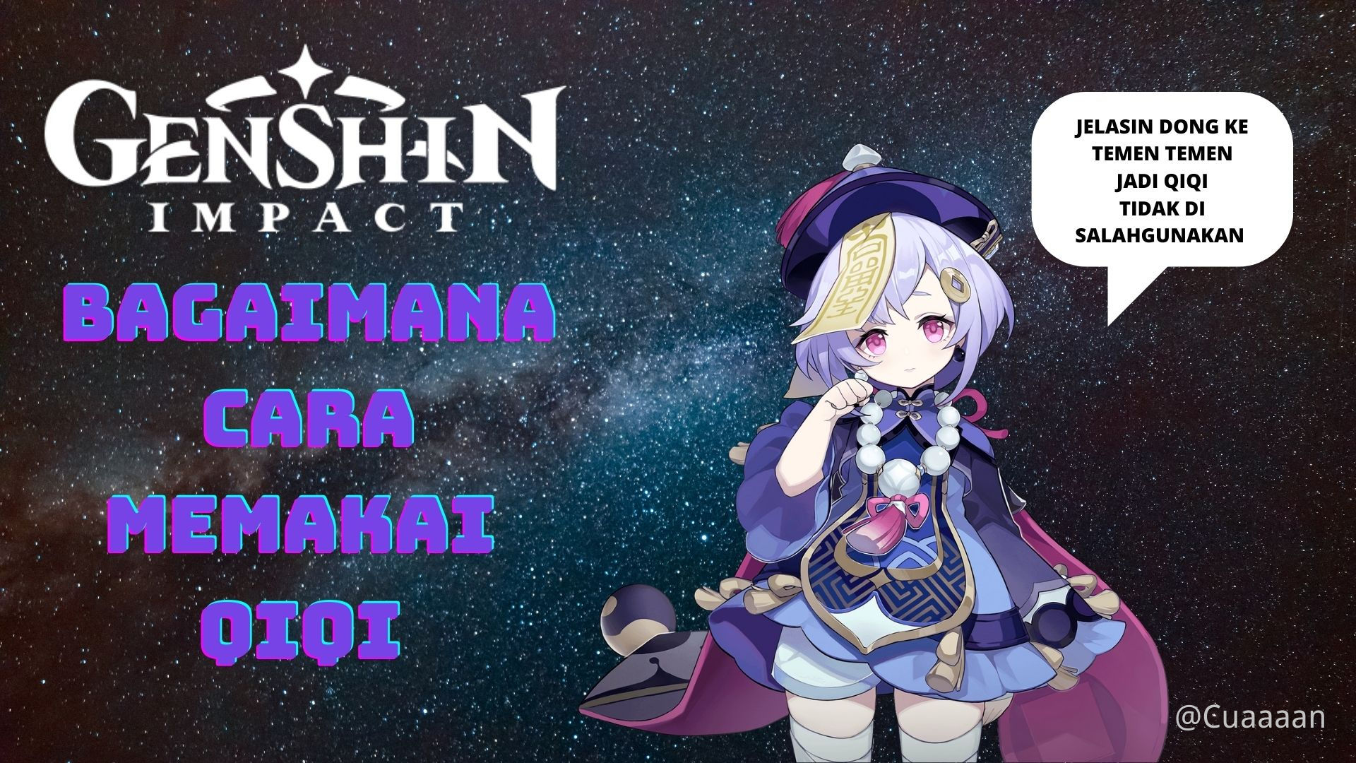 QIQI? DPS HEALER ATAU SUPPORT? Genshin Impact | HoYoLAB