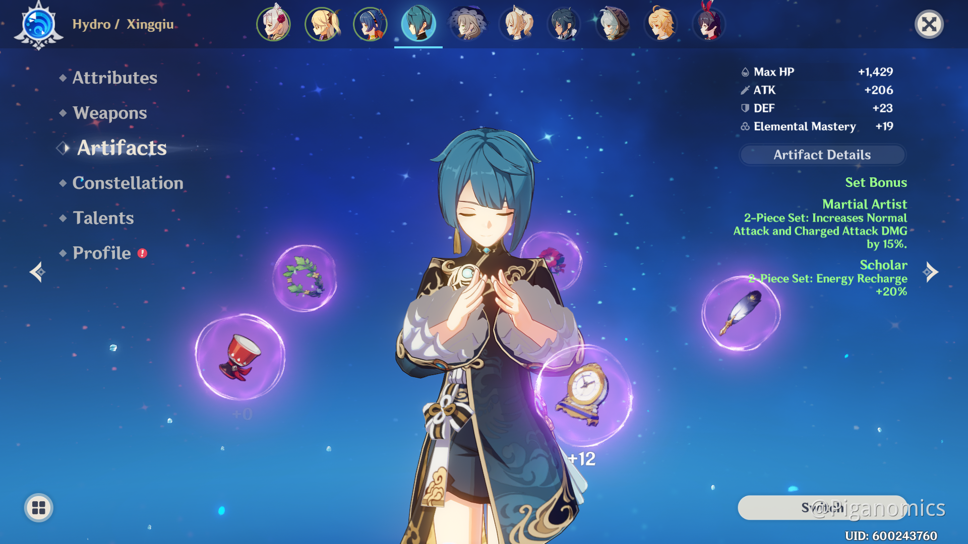 Xingqiu Build Genshin Xingqiu Genshin Impact: Build, Skills, And Best
