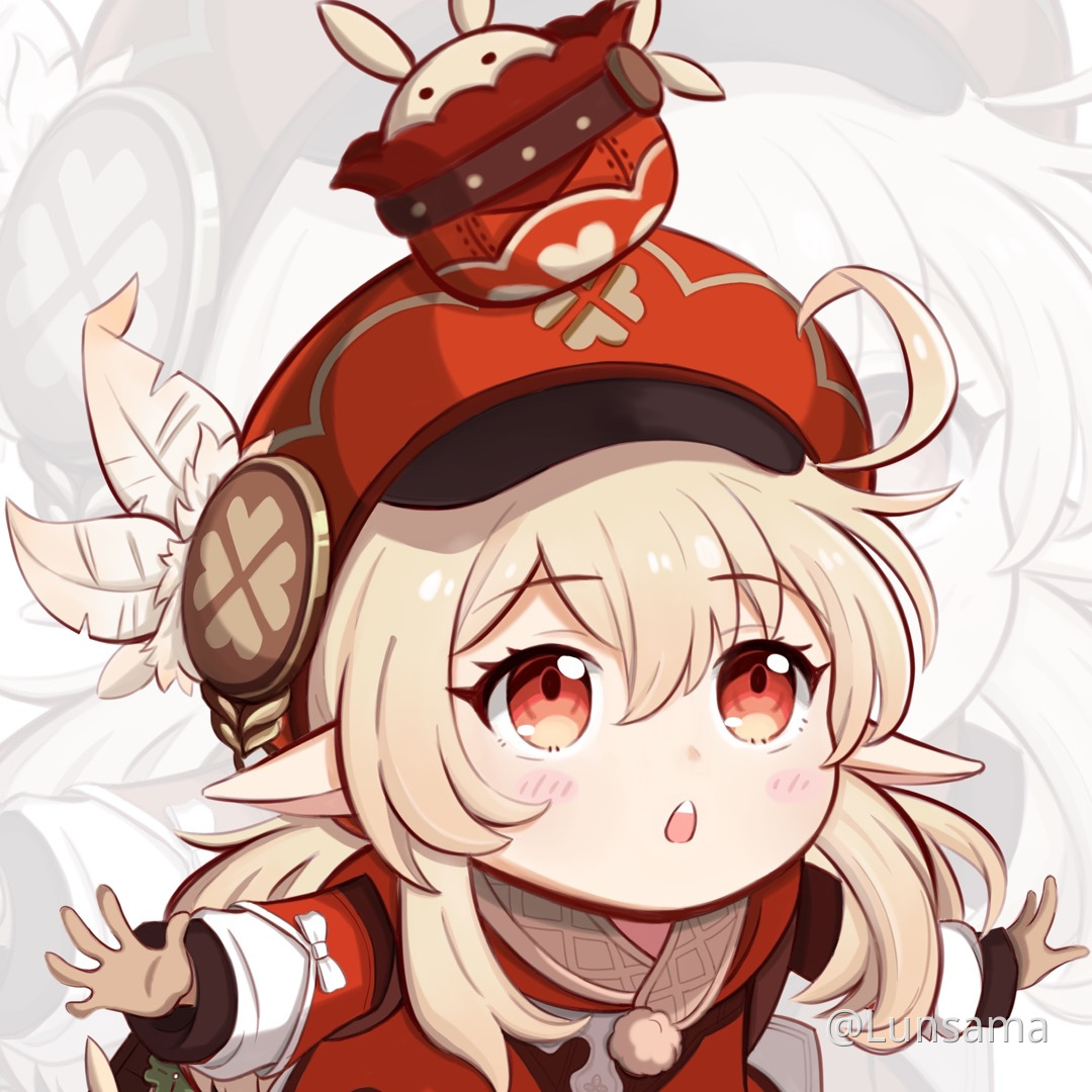 I drew several chibi avatars of Klee for you! Genshin Impact | HoYoLAB