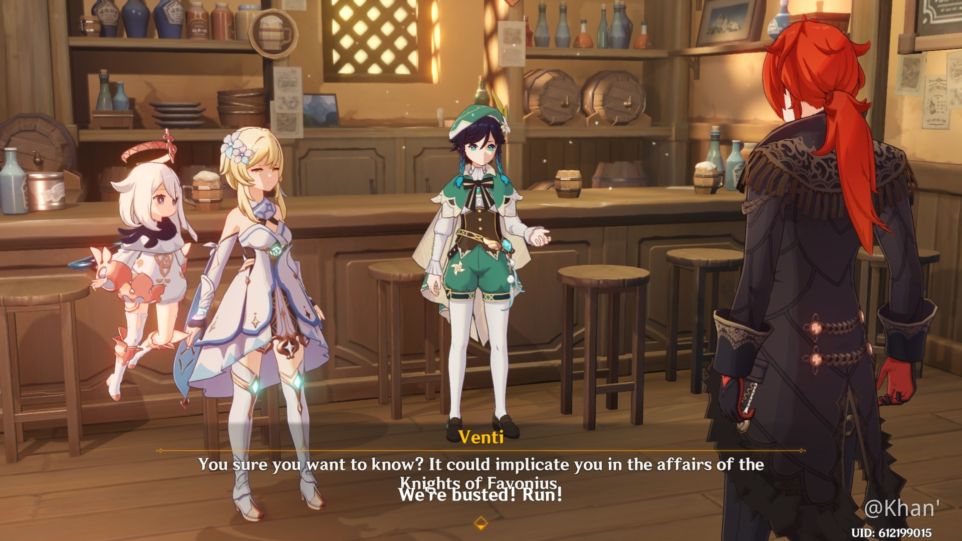 Bug with Dialog chats Genshin Impact | HoYoLAB