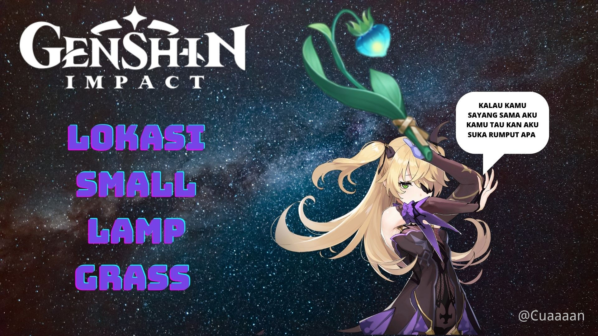 SMALL LAMP GRASS Genshin Impact | HoYoLAB