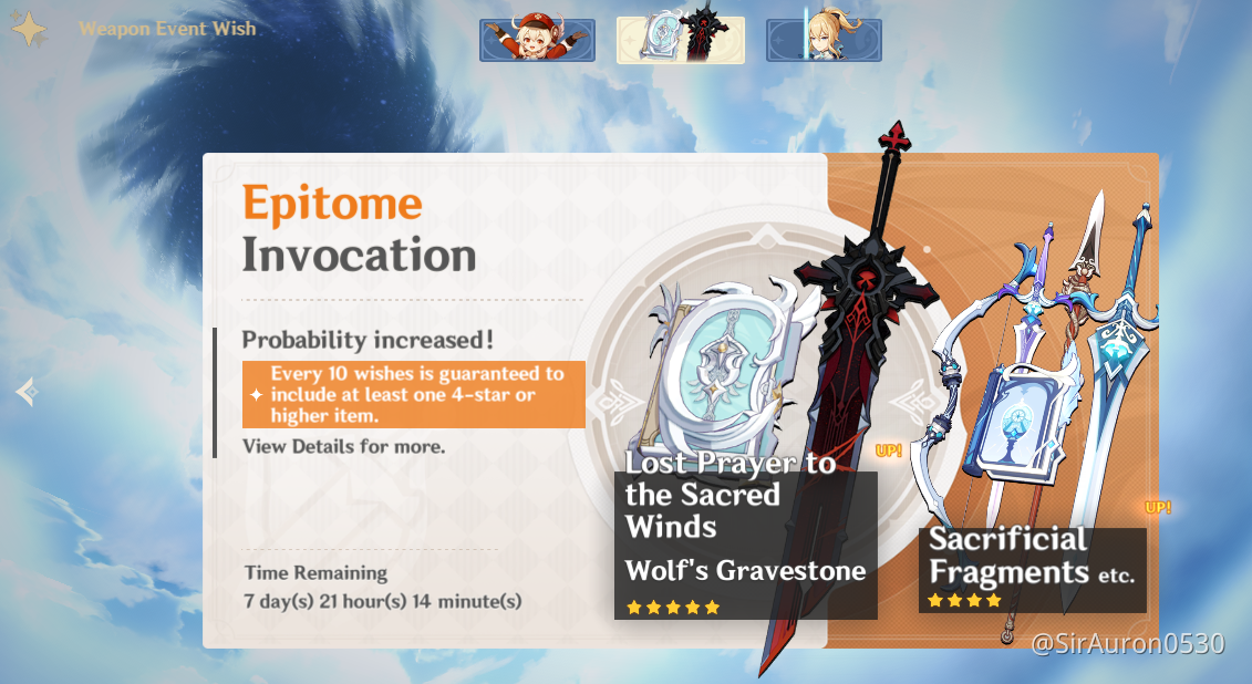 Different pity pulls for Limited banners? Genshin Impact | HoYoLAB