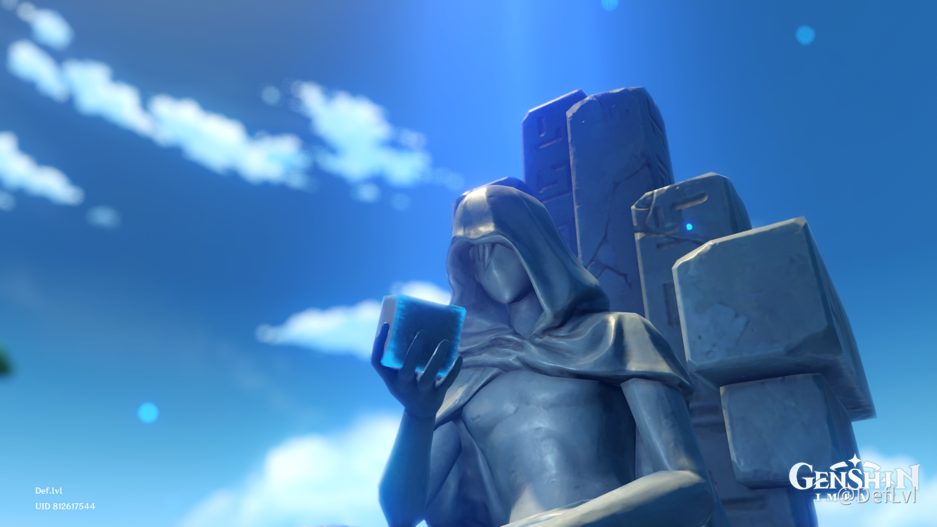 Geo daddy so hot even on his statue, are y'all gotta wish for him ...