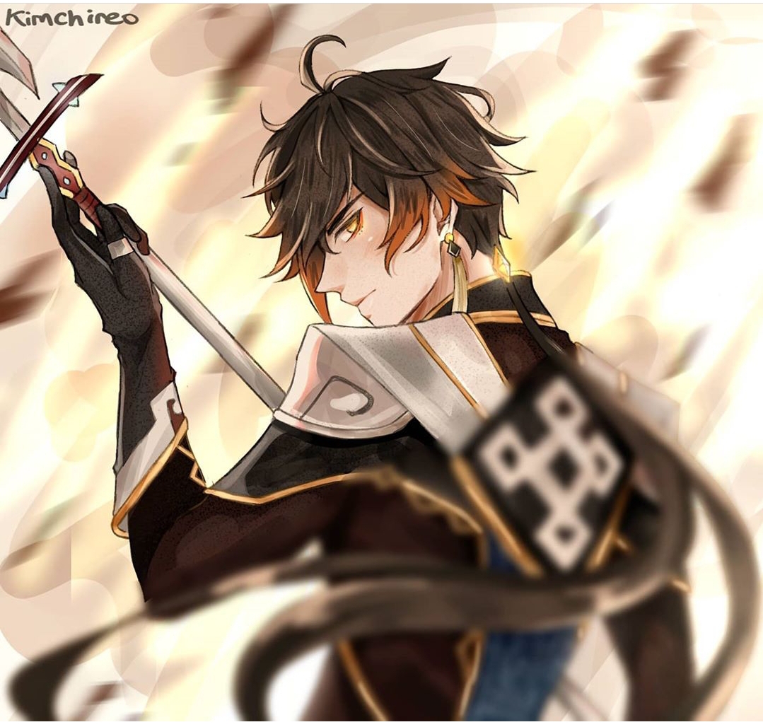 Zhongli from #Back Genshin Impact | HoYoLAB