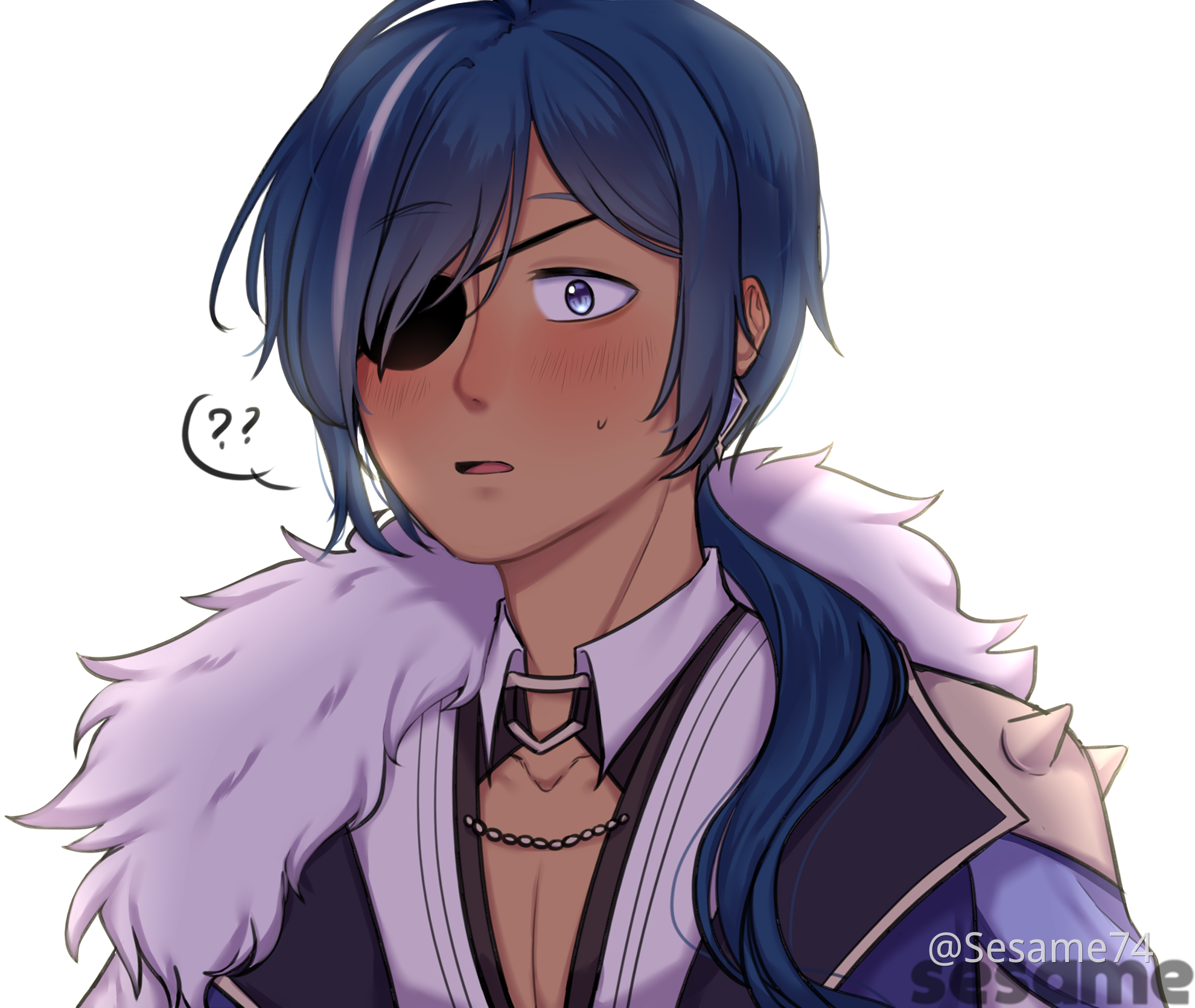 Kaeya blushing Genshin Impact | HoYoLAB