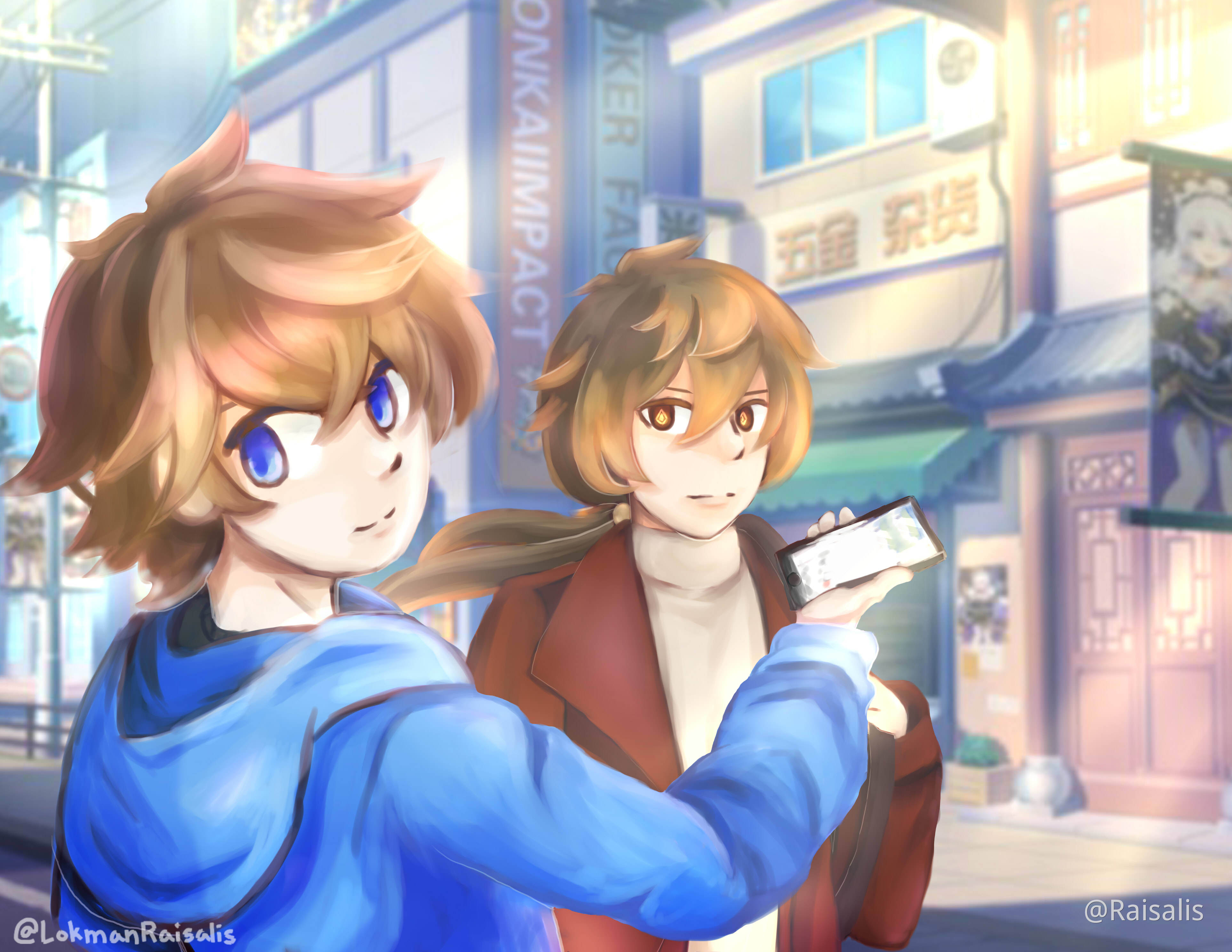 Modern Childe/Tartaglia and Zhongli Genshin Impact | HoYoLAB