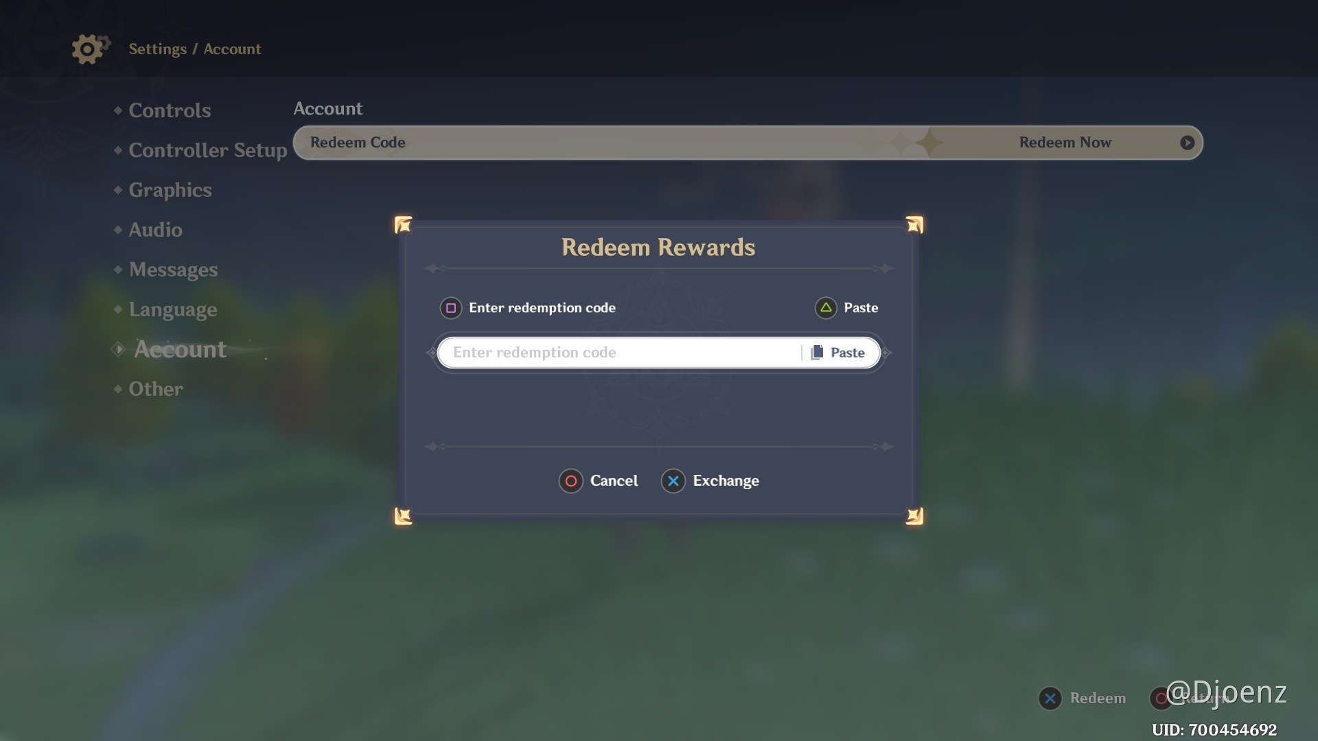 PS4 Redeem Code “GENSHINGIFT” PSA ~ PS4 Players. Genshin Impact | HoYoLAB