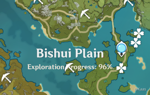 Exploration % Bishui Plain Genshin Impact | HoYoLAB