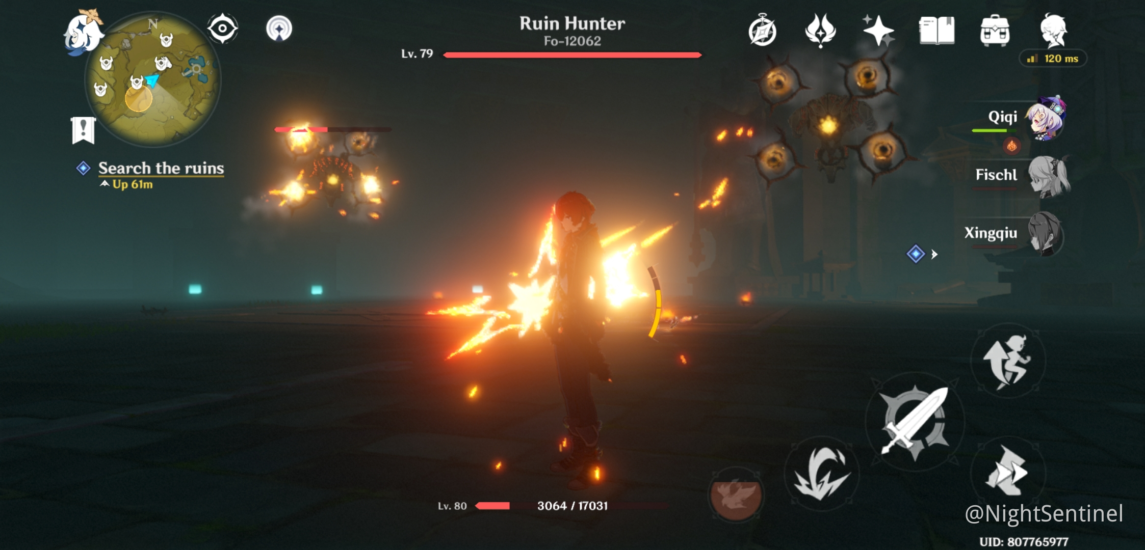 Can not beat Ruin Hunter(s) Genshin Impact | HoYoLAB