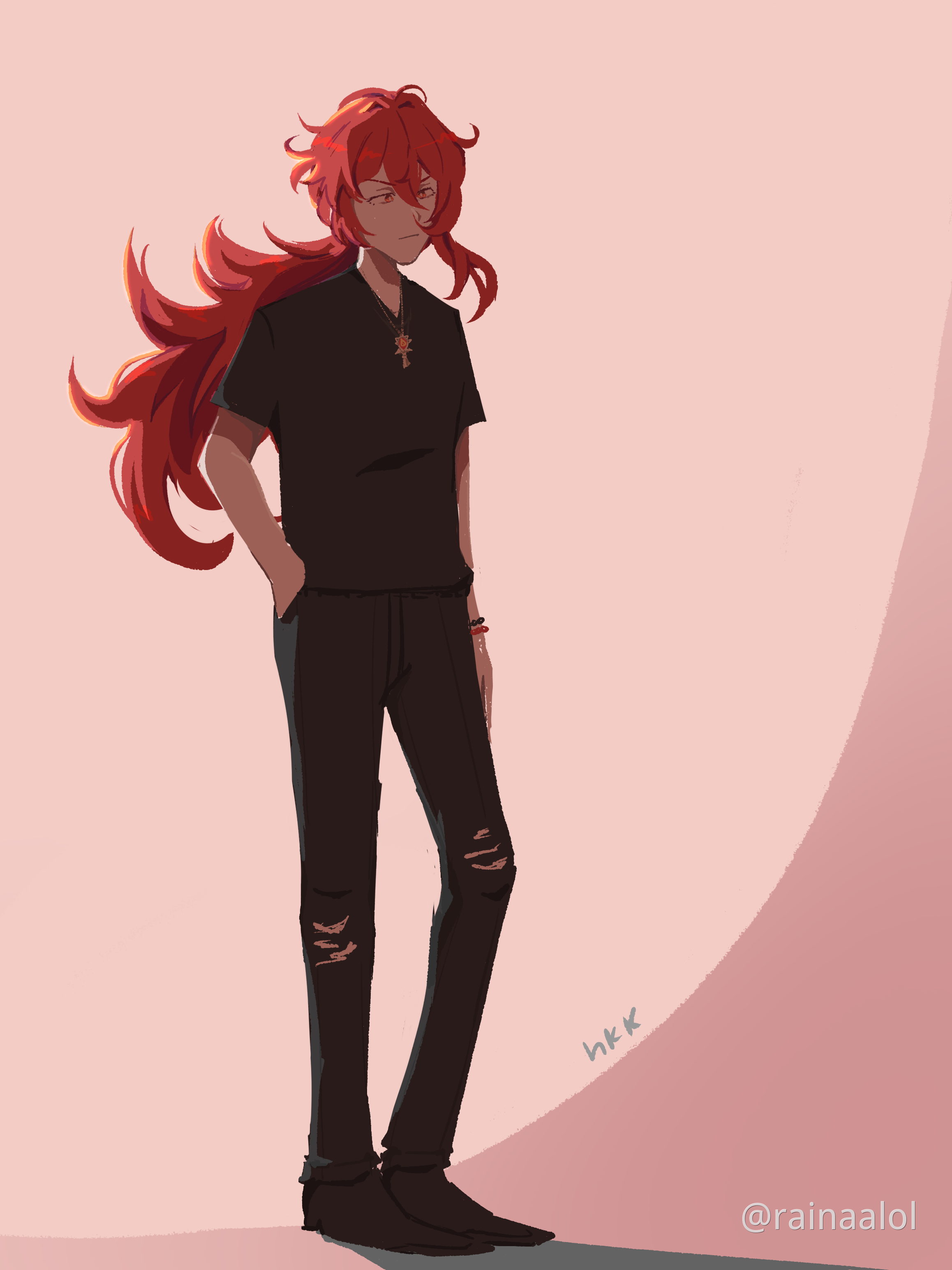 modern genshin au pt 1: diluc Genshin Impact | HoYoLAB