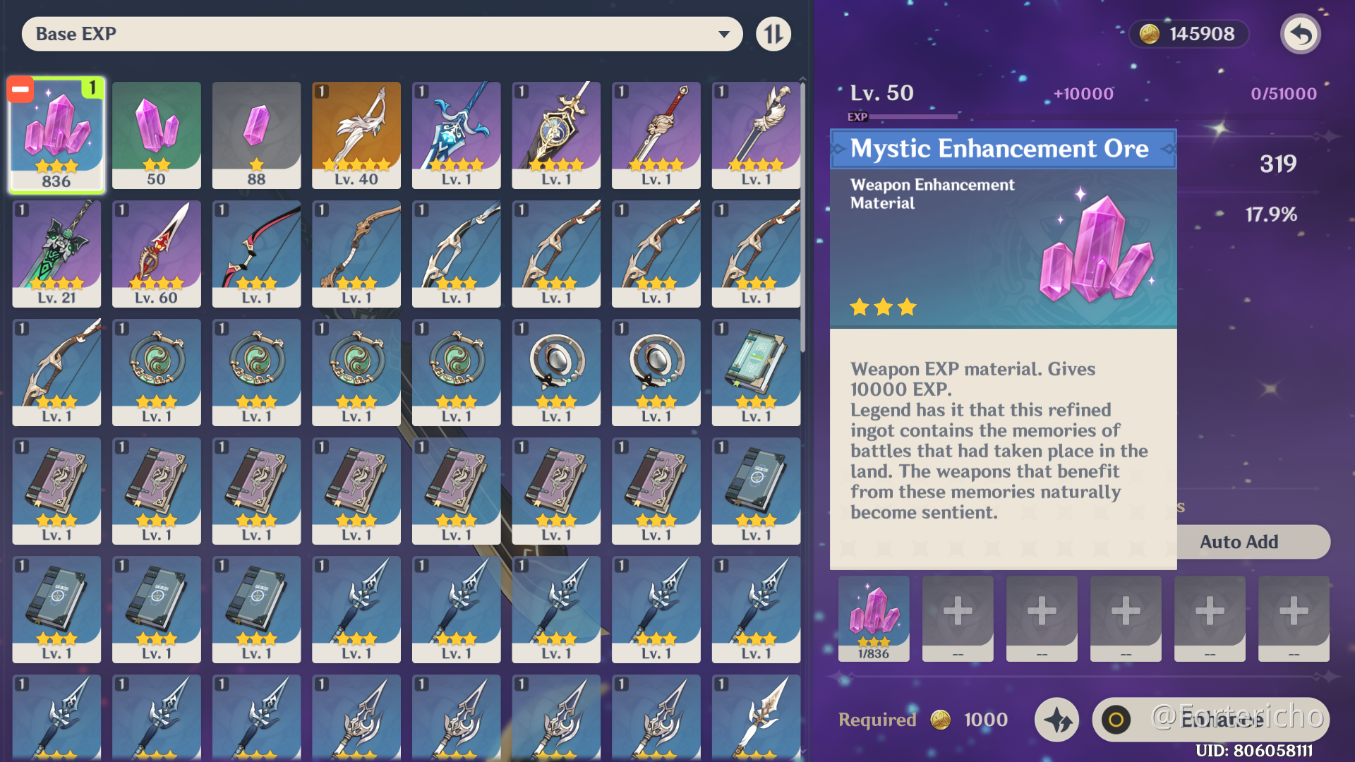Enhancement stone level 3 is STONKS Genshin Impact | HoYoLAB