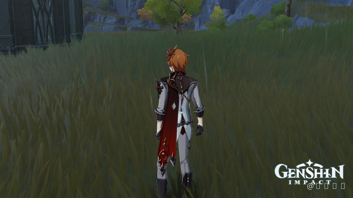 Tartaglia (Childe) 's back thingy gets changed when using melee stance ...