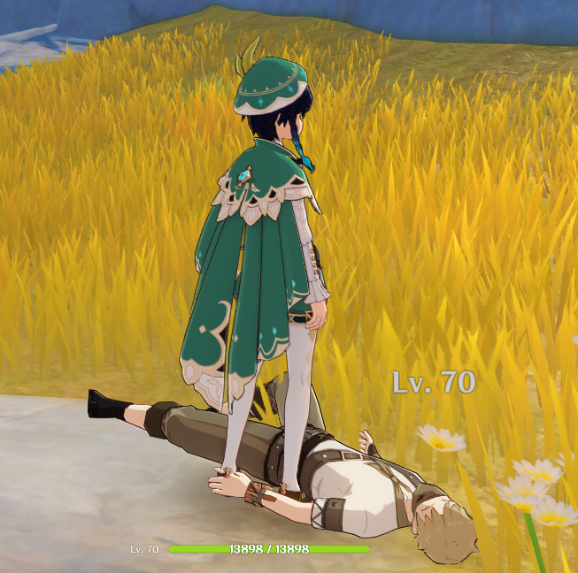 A moment I was unusually close to this bandit. Genshin Impact | HoYoLAB