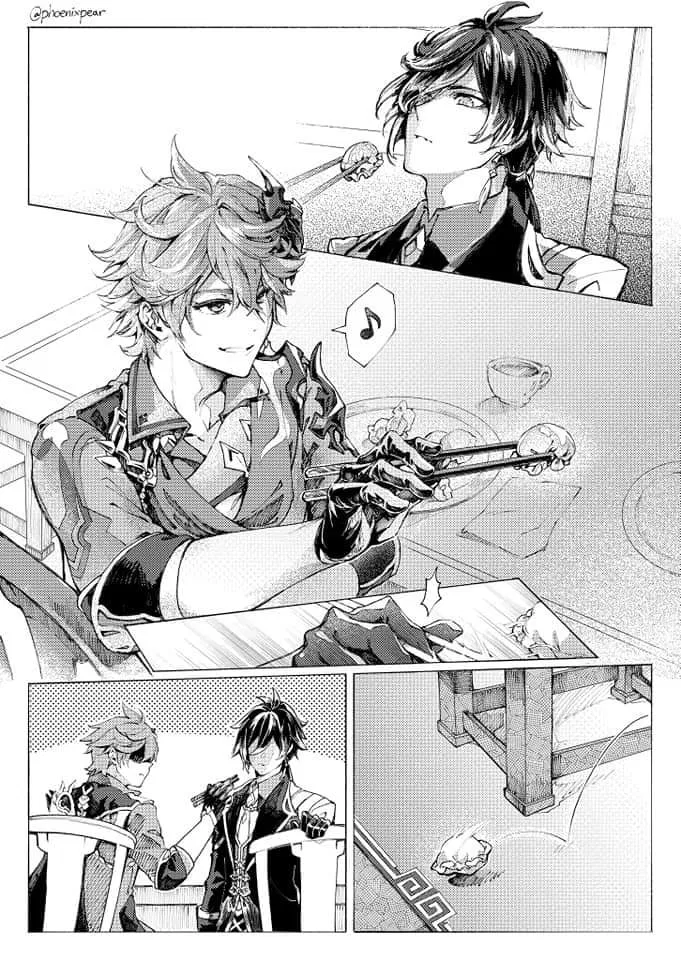 Zhongli X Childe Ship! Genshin Impact | HoYoLAB