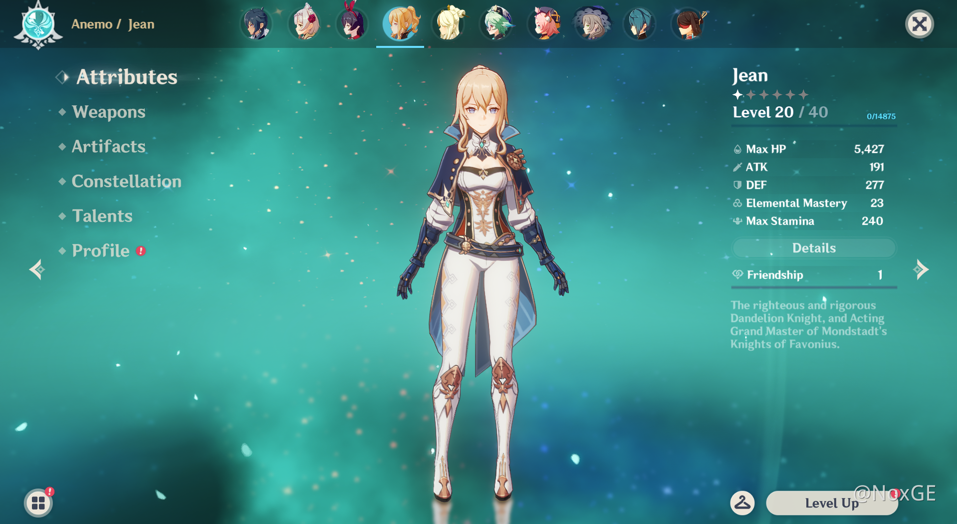 I got Jean Genshin Impact | HoYoLAB