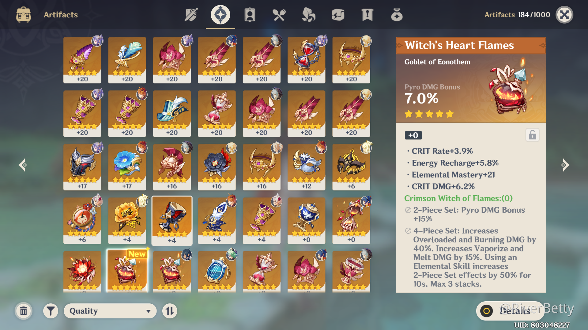 finally after all the cryo and anemo bonuses, pyro. Genshin Impact ...