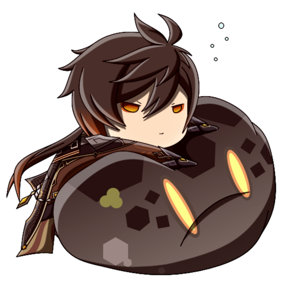 Chibi Zhongli dango Genshin Impact | HoYoLAB