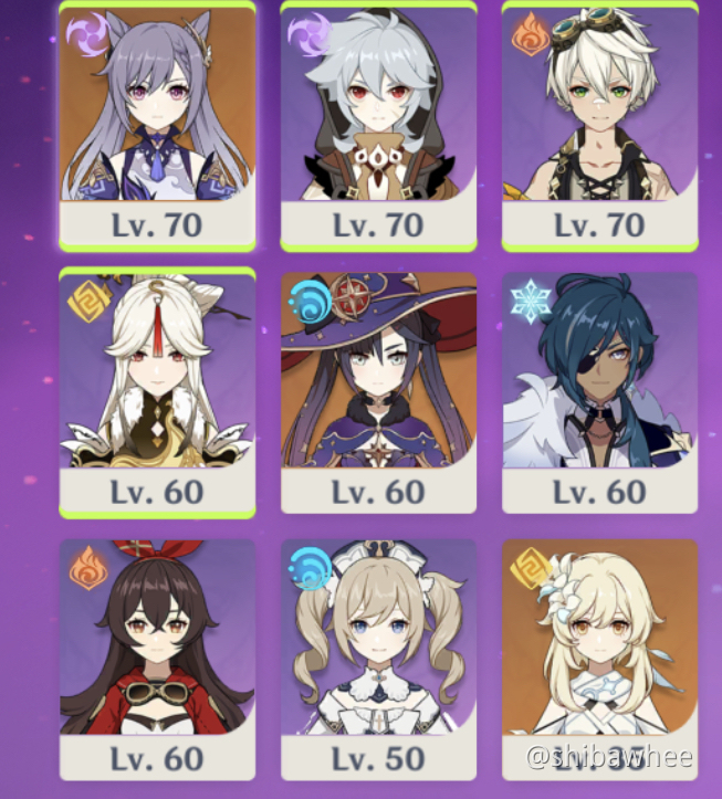 Team comp suggestions (Keqing main) Genshin Impact | HoYoLAB