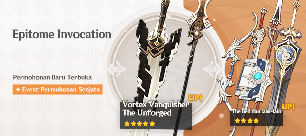 Event Permohonan - Epitome Invocation Genshin Impact | HoYoLAB