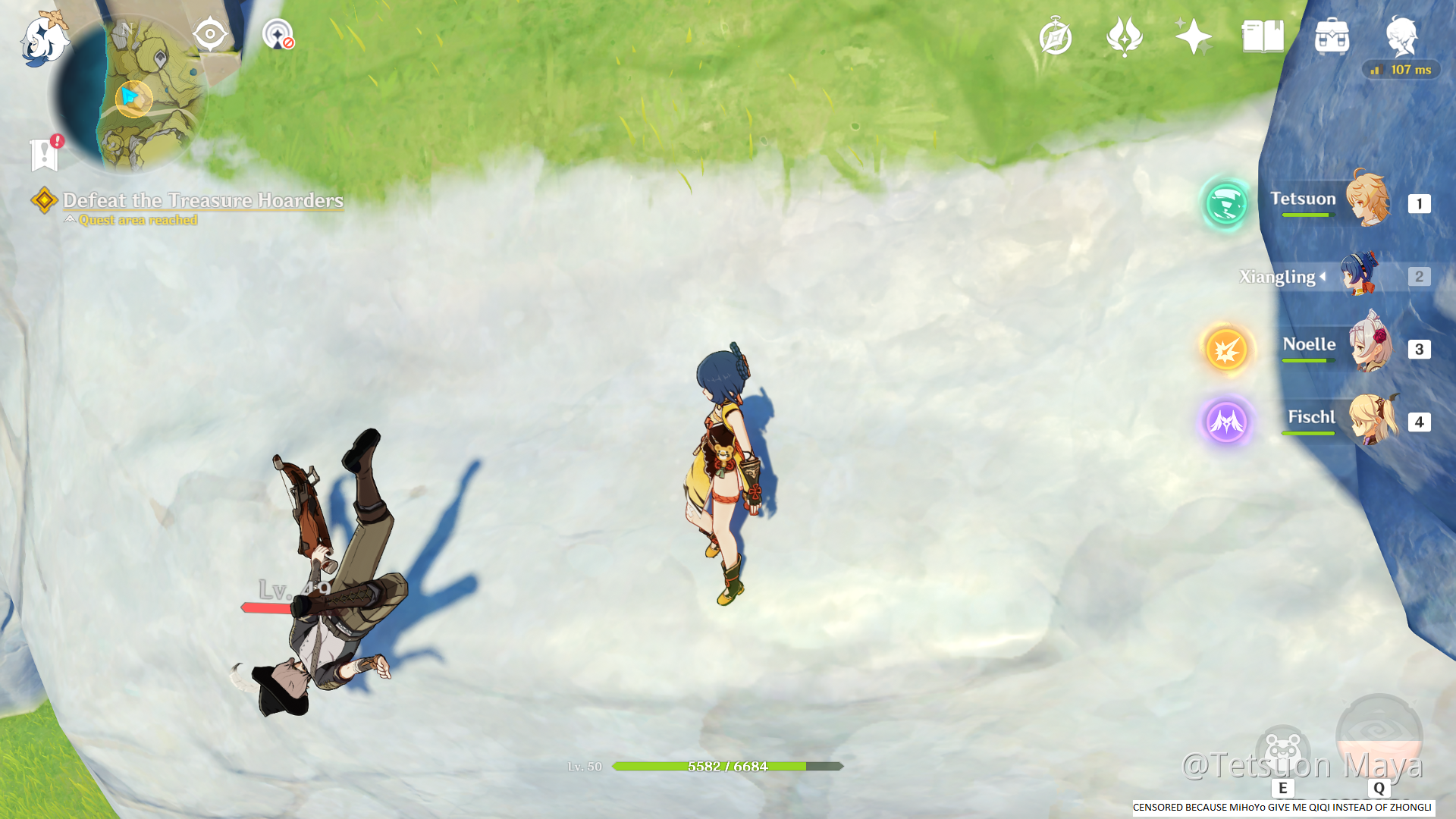 Treasure Hoarder Archer Free Dive Genshin Impact | HoYoLAB