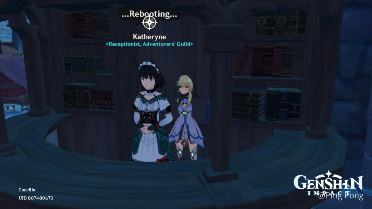 "Hey there, Katheryne." Genshin Impact | HoYoLAB
